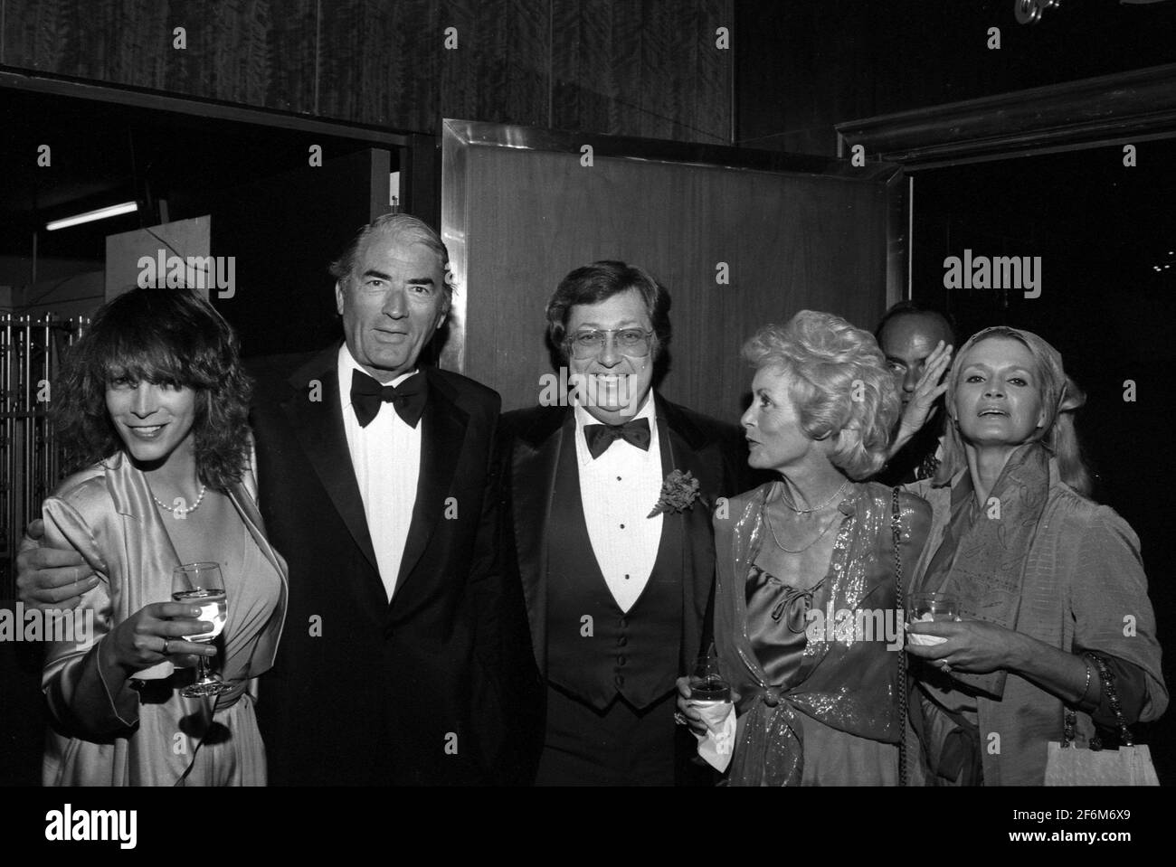 Jamie Lee Curtis, Gregory Peck, Chuck Ashman, Janet Leigh and Angie ...