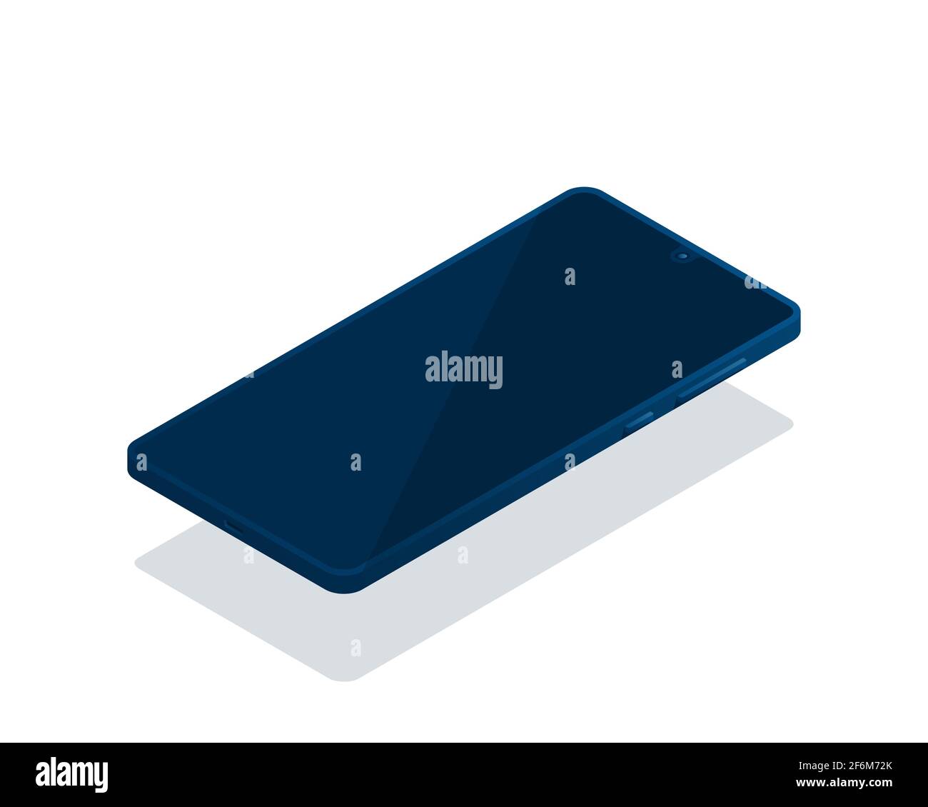 Electronic smartphone technology object Stock Vector Images - Alamy