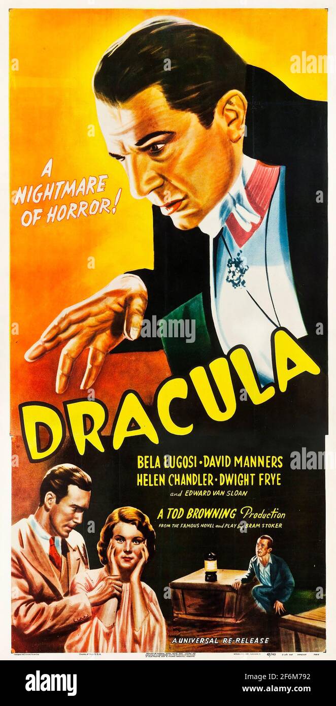 Original Dracula Movie Poster