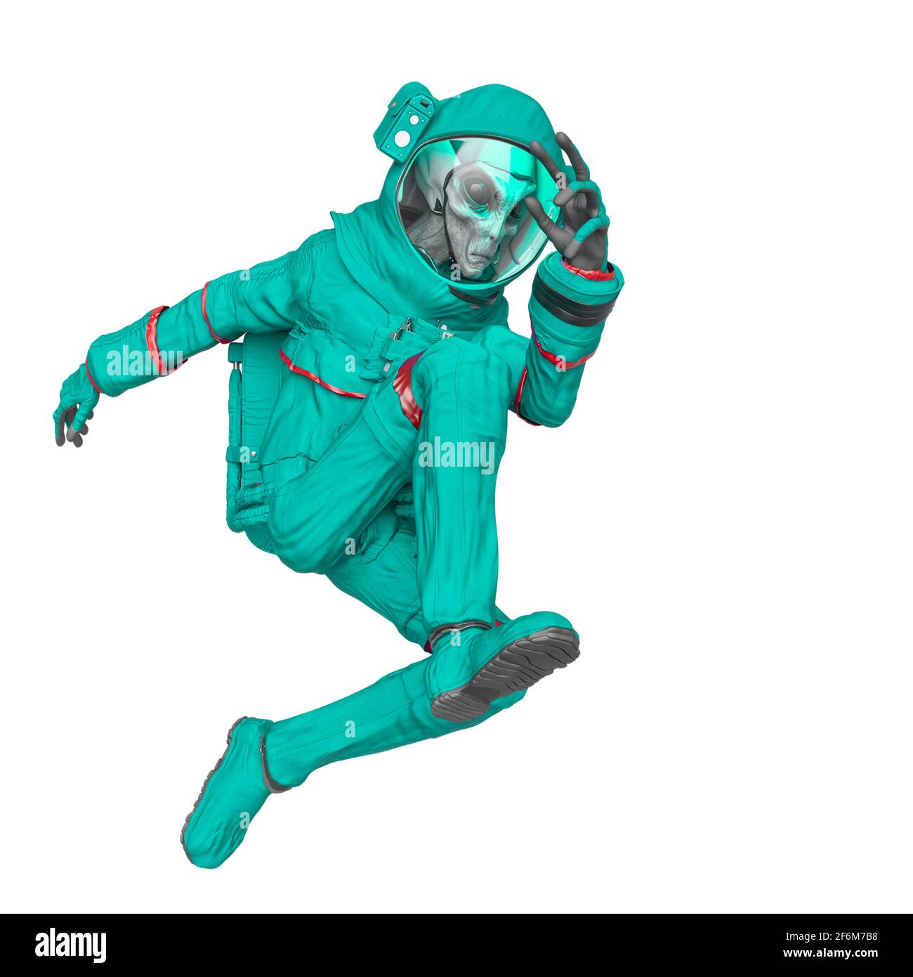 Astronaut jump into space sci fi hi-res stock photography and images ...