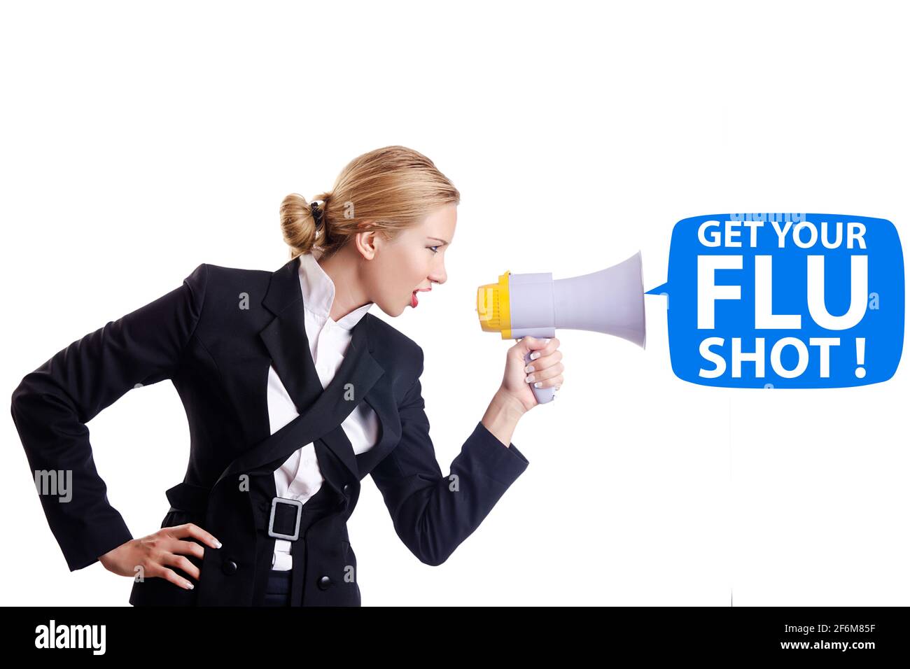 Sick in winter cold Cut Out Stock Images & Pictures - Alamy