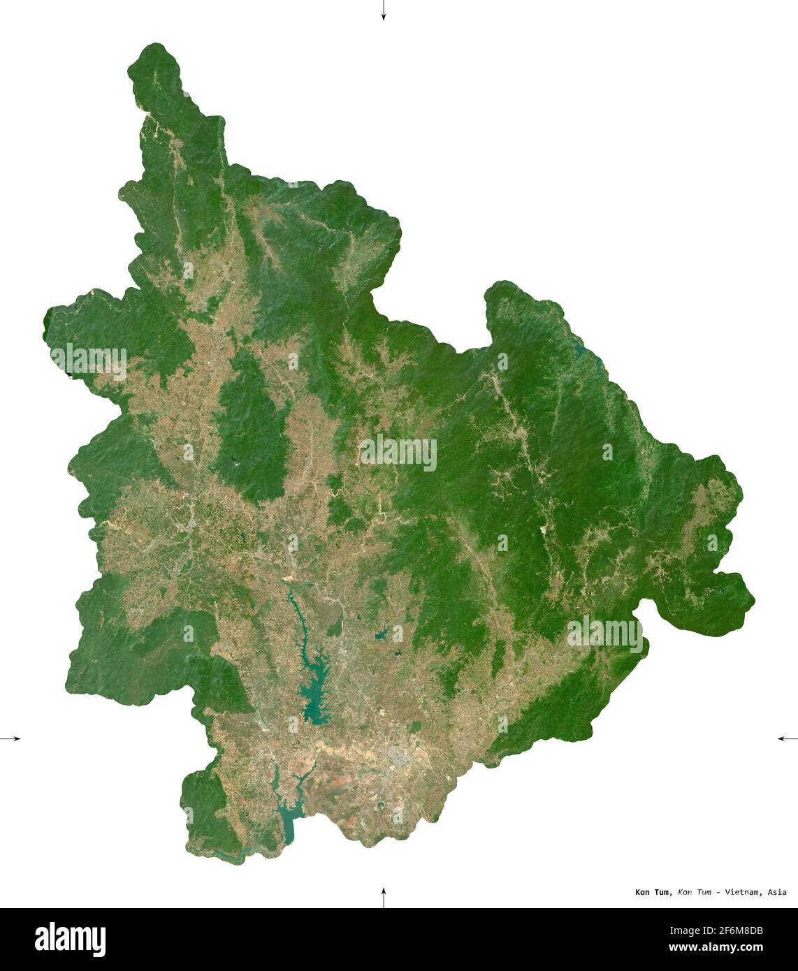 Kon tum province map hi-res stock photography and images - Alamy