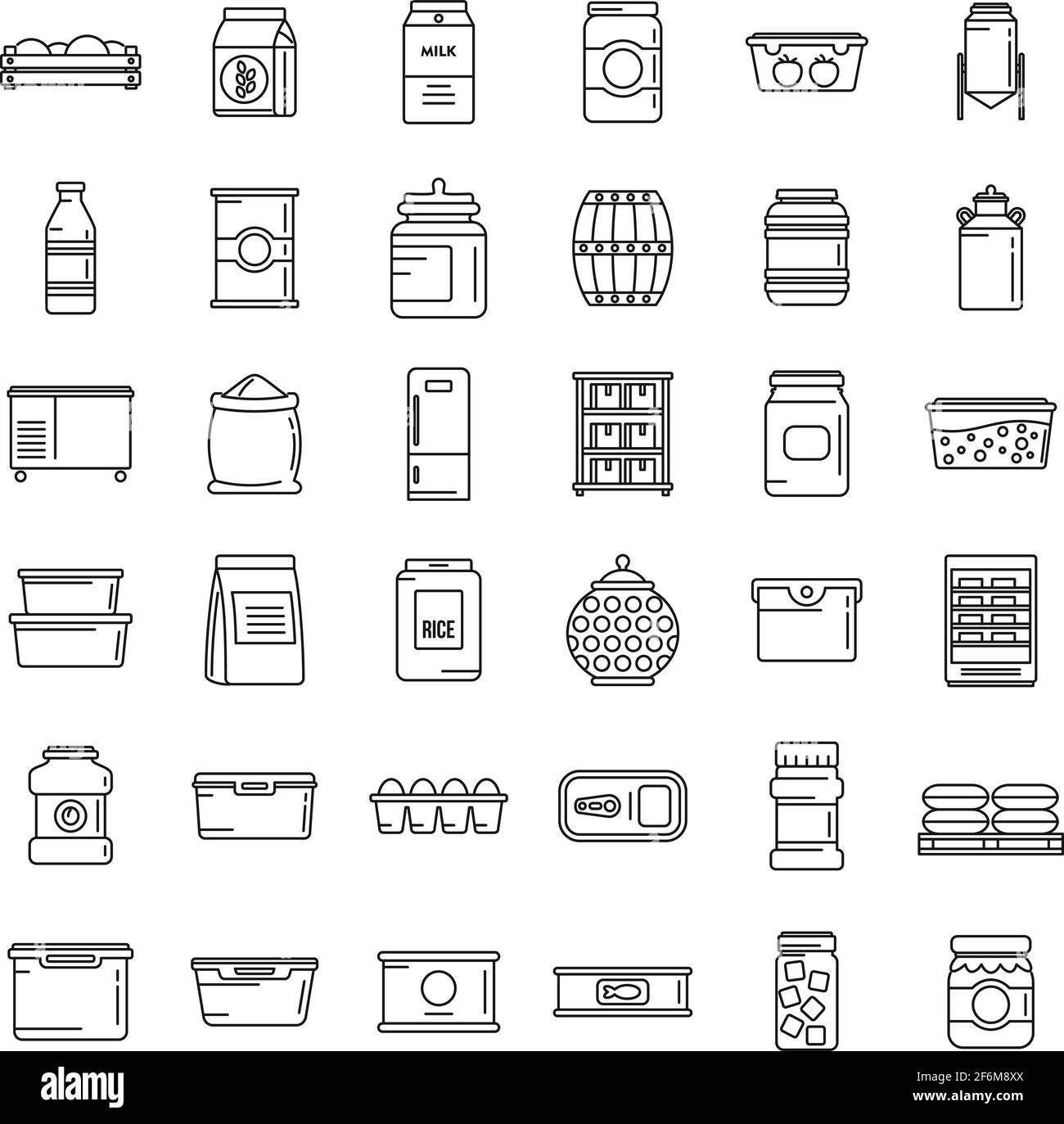 Food pantry home Stock Vector Images - Alamy