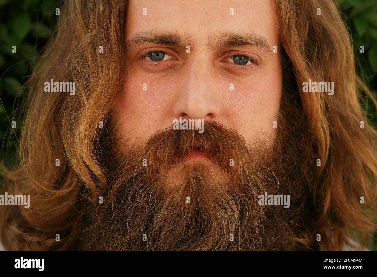 Sam Beam .... of Iron and Wine in west London pic David Sandison Stock ...
