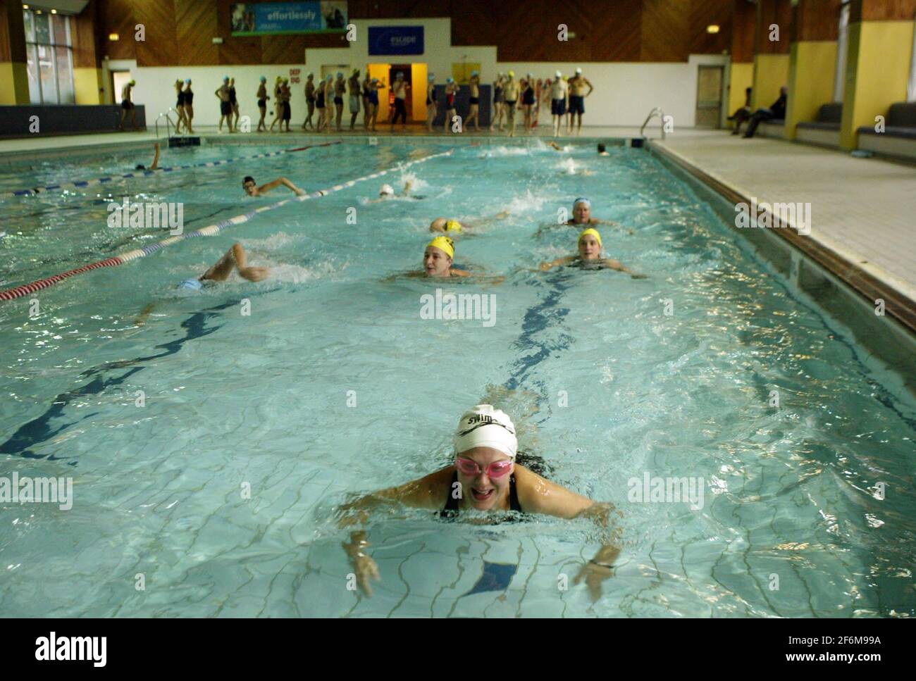 Art Film by Amy Sharrocks The Big Swim 50 swimmers travel across London ...