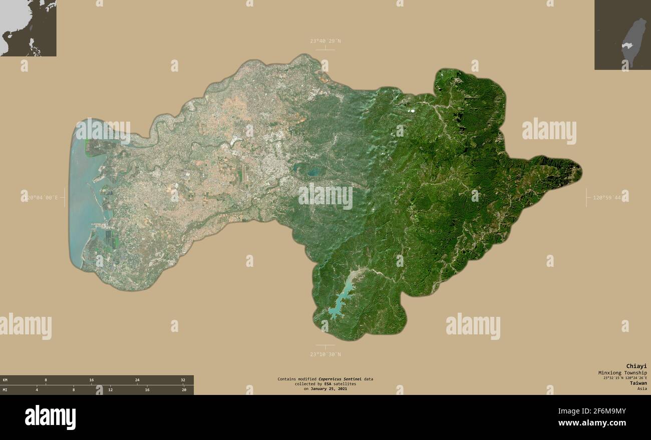 Map of chiayi hi-res stock photography and images - Alamy