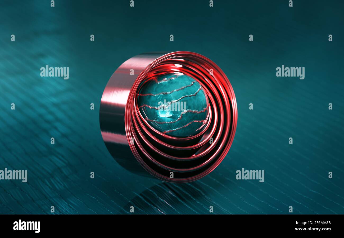 Metallic sphere hi-res stock photography and images - Alamy