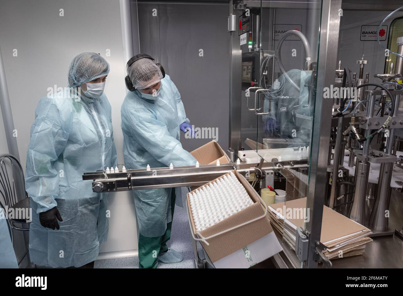 Photo of premises and equipment of pharmaceutical and chemical ...