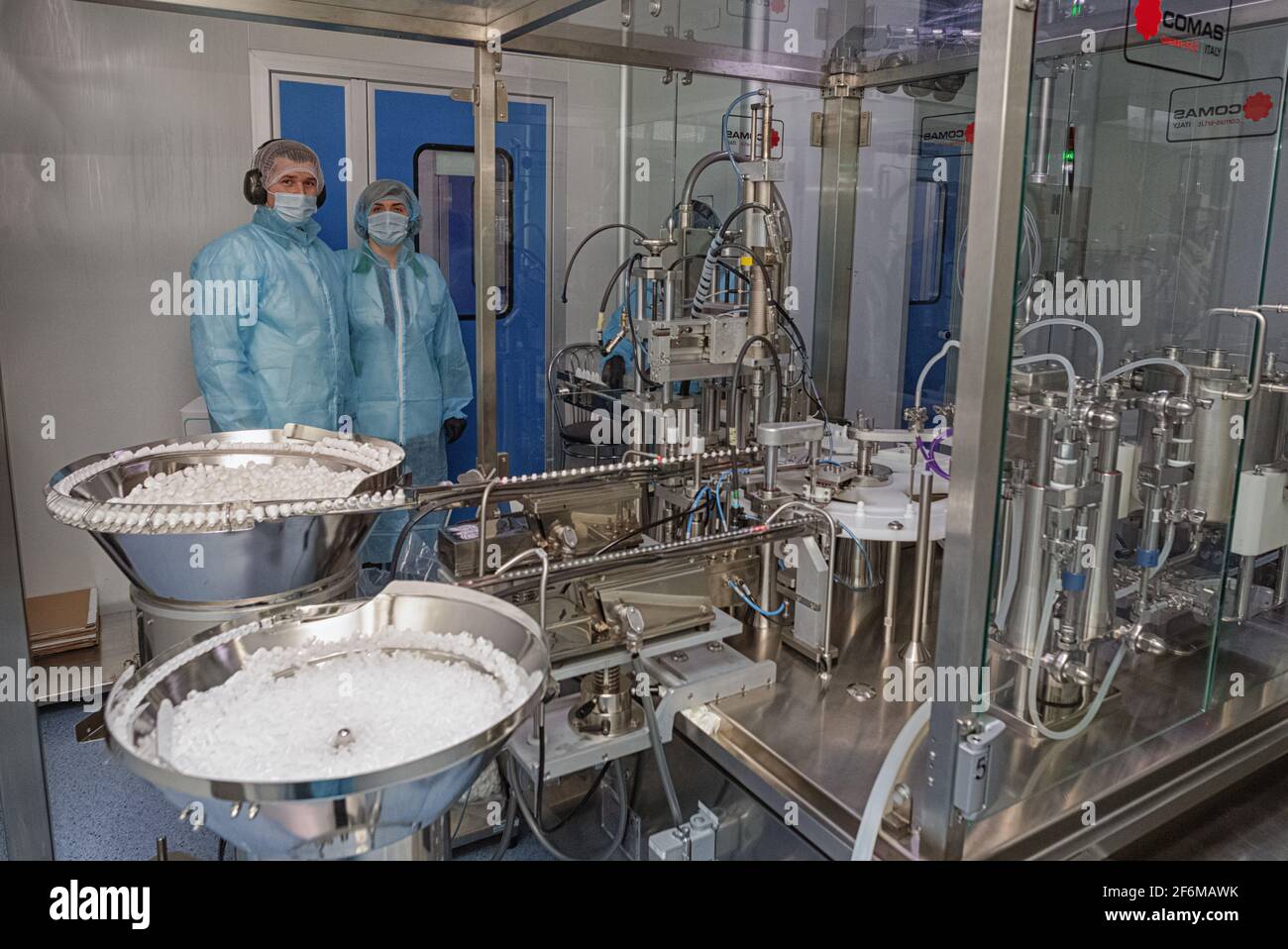 Photo of premises and equipment of pharmaceutical and chemical ...