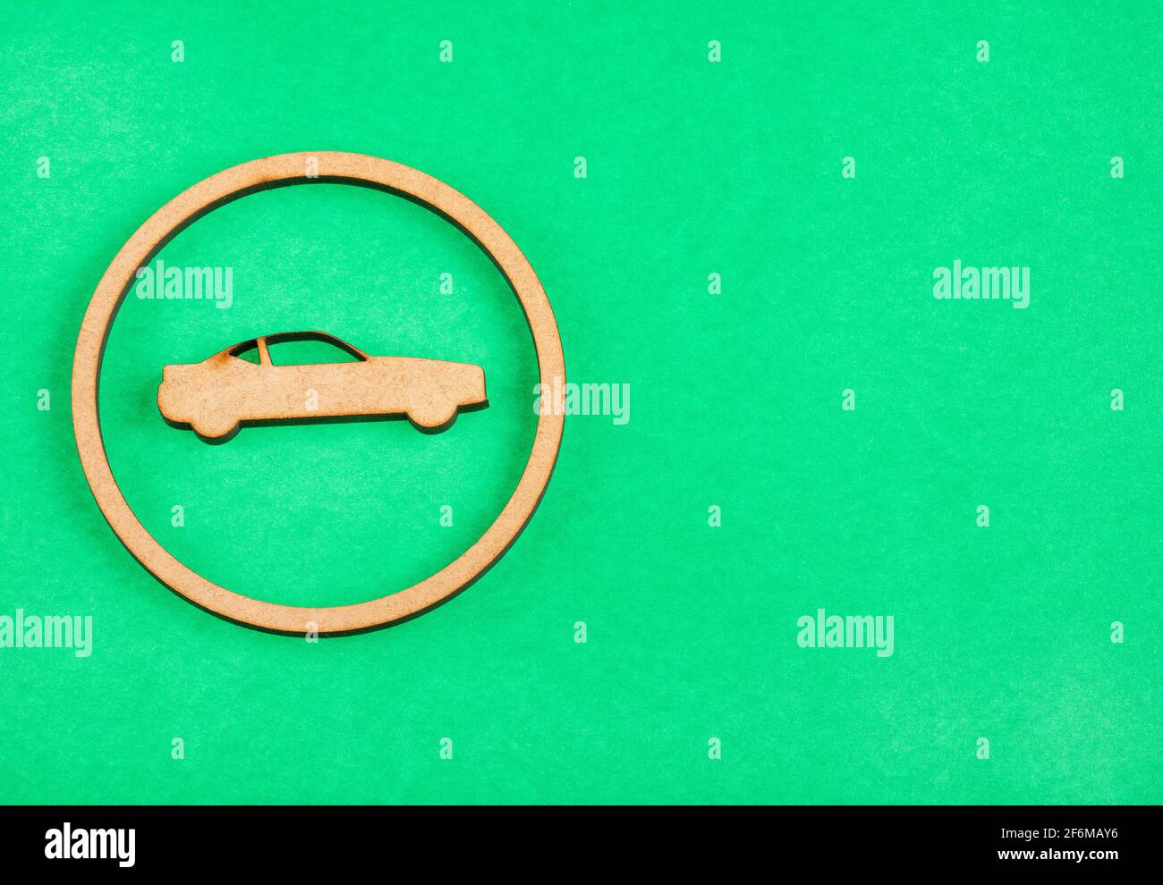 Car insurance policy - Green background Stock Photo - Alamy