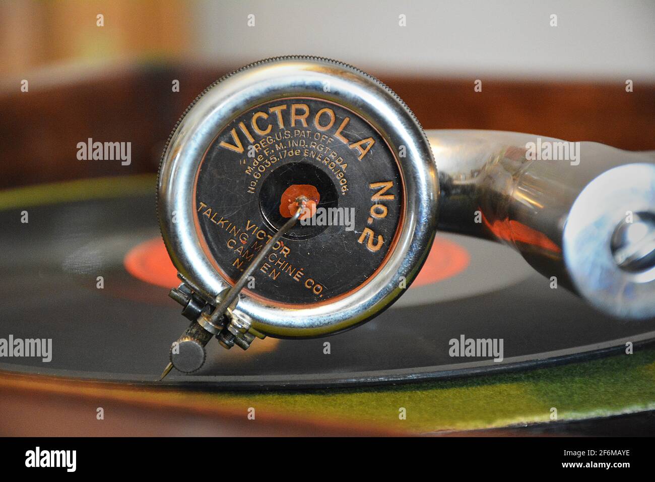 Victrola Reproducer No 2 Tone Arm ....Victor Talking Machine Company. A ...