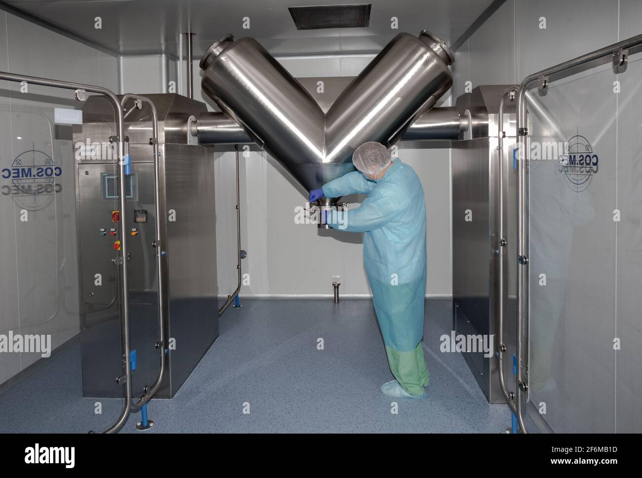 Photo of premises and equipment of pharmaceutical and chemical ...