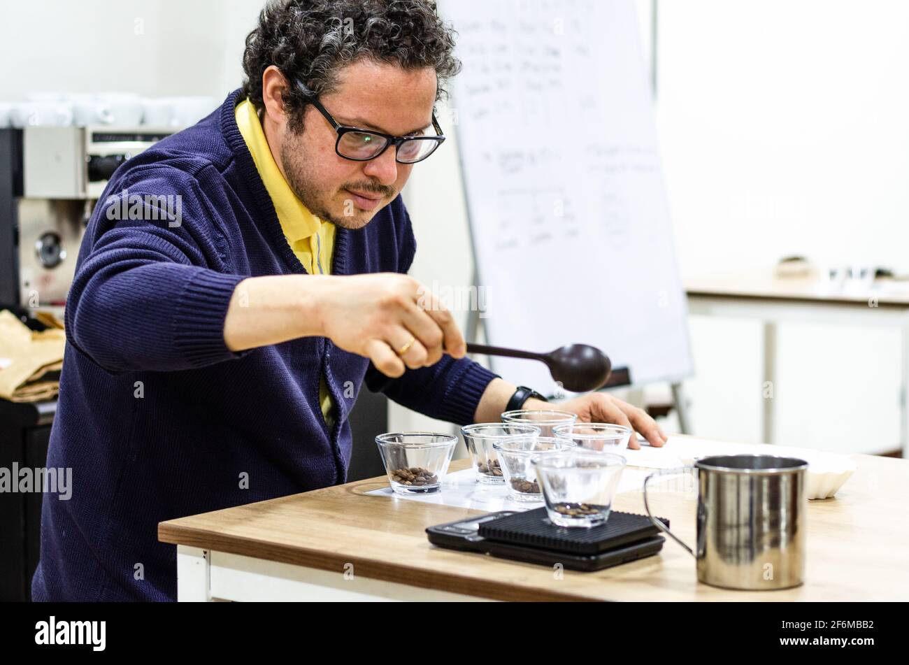 Taste testing hi-res stock photography and images - Alamy