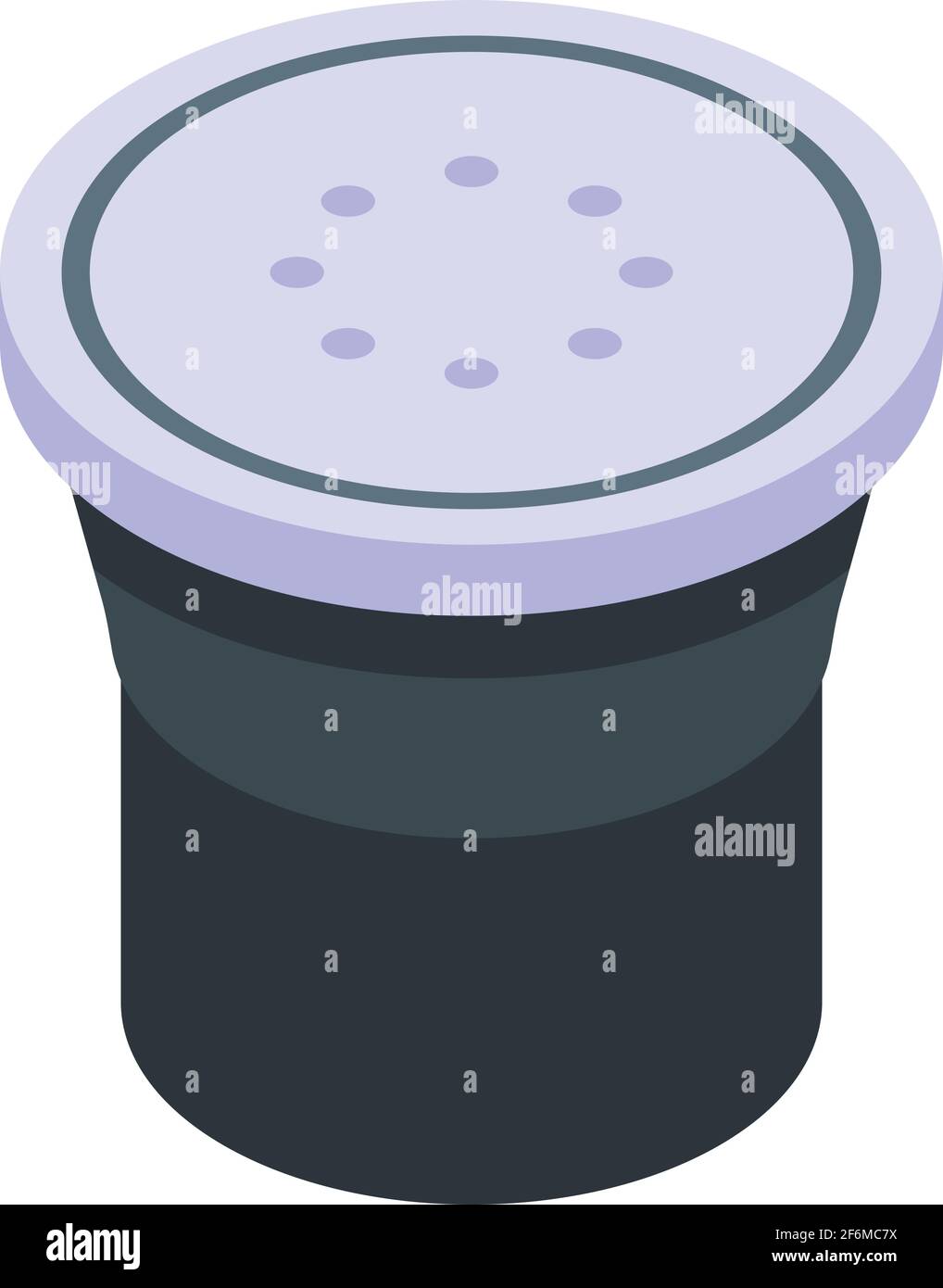 Nespresso pod icon. Isometric of Nespresso pod vector icon for web ...