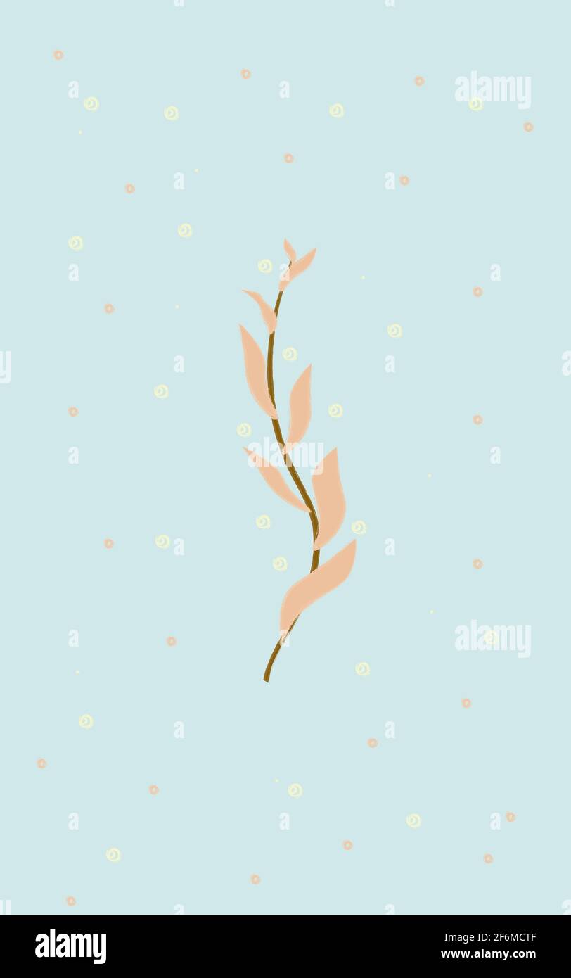 Botany cover page Stock Vector Images - Alamy