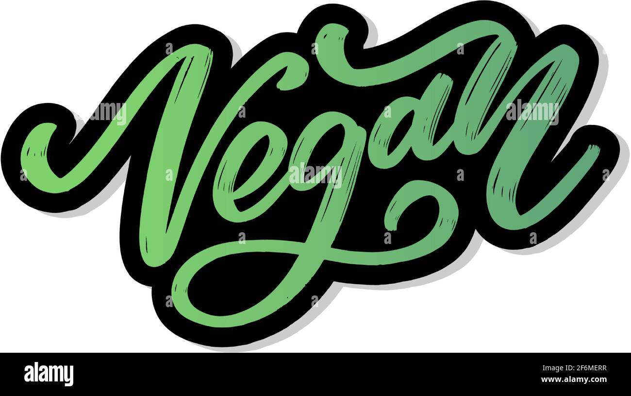 Vector illustration, food design. Handwritten lettering for restaurant ...