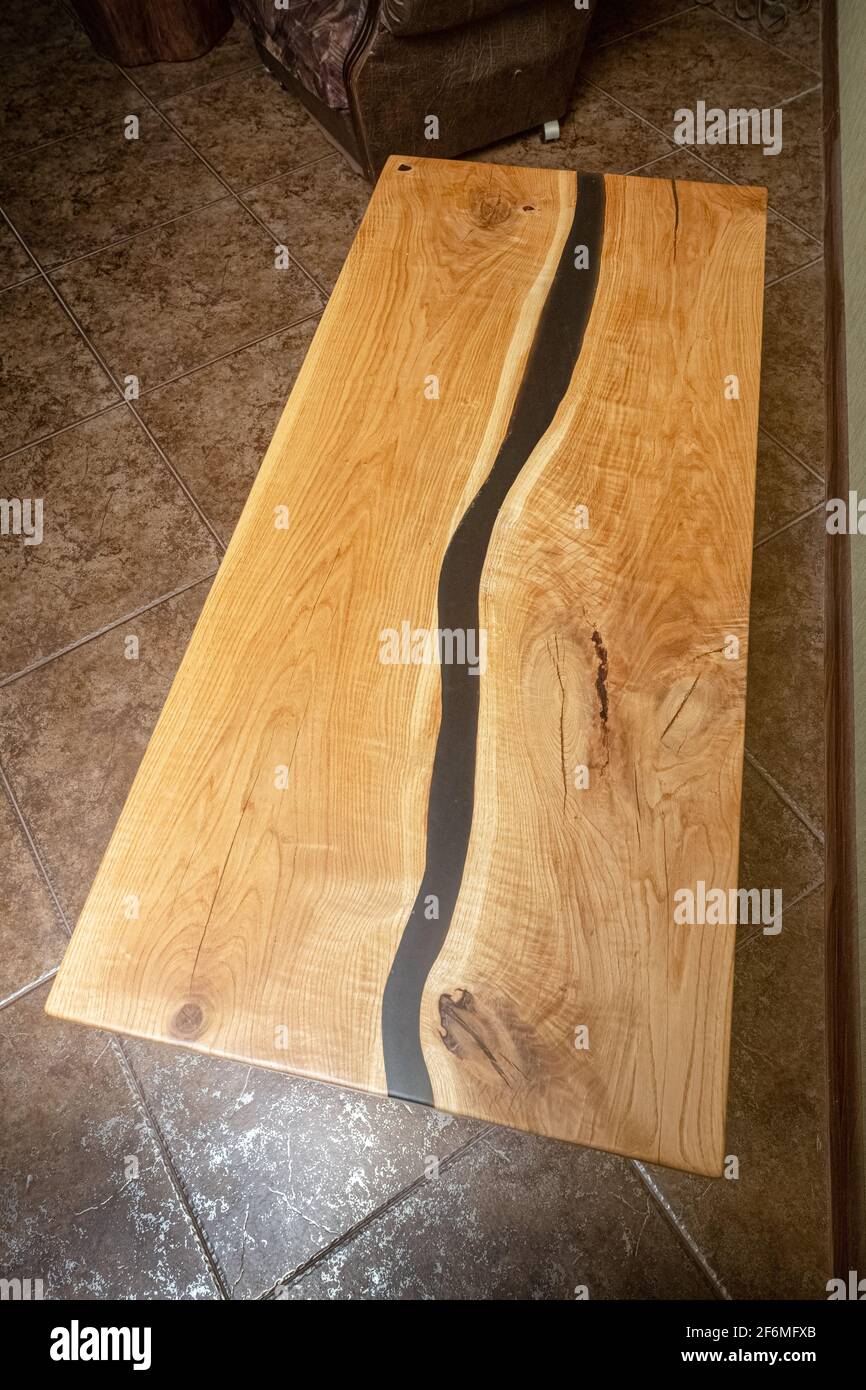 Wood bench texture hi-res stock photography and images - Alamy