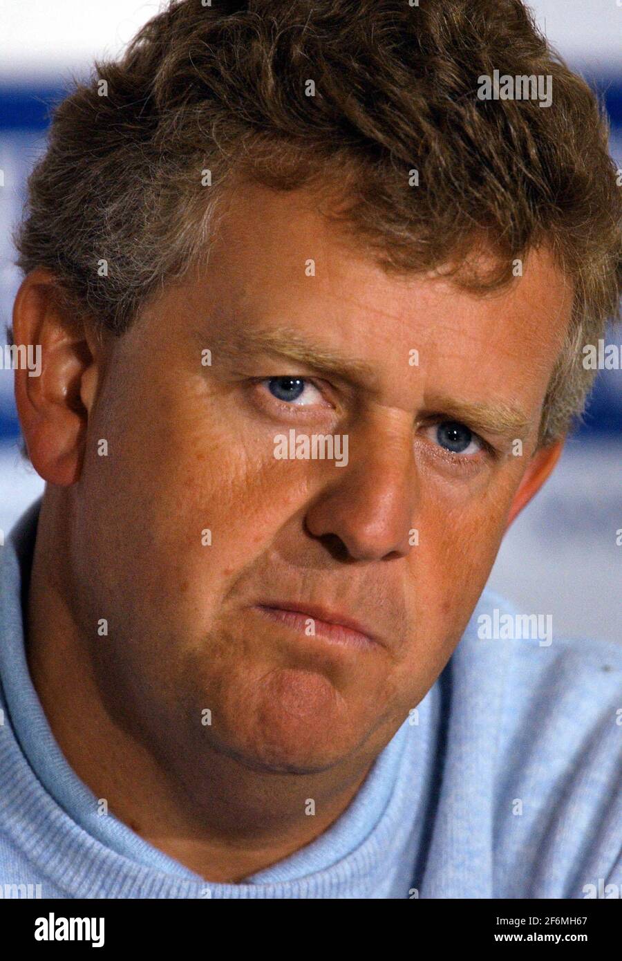 Colin Montgomerie during a pratice day before the Open Stock Photo - Alamy