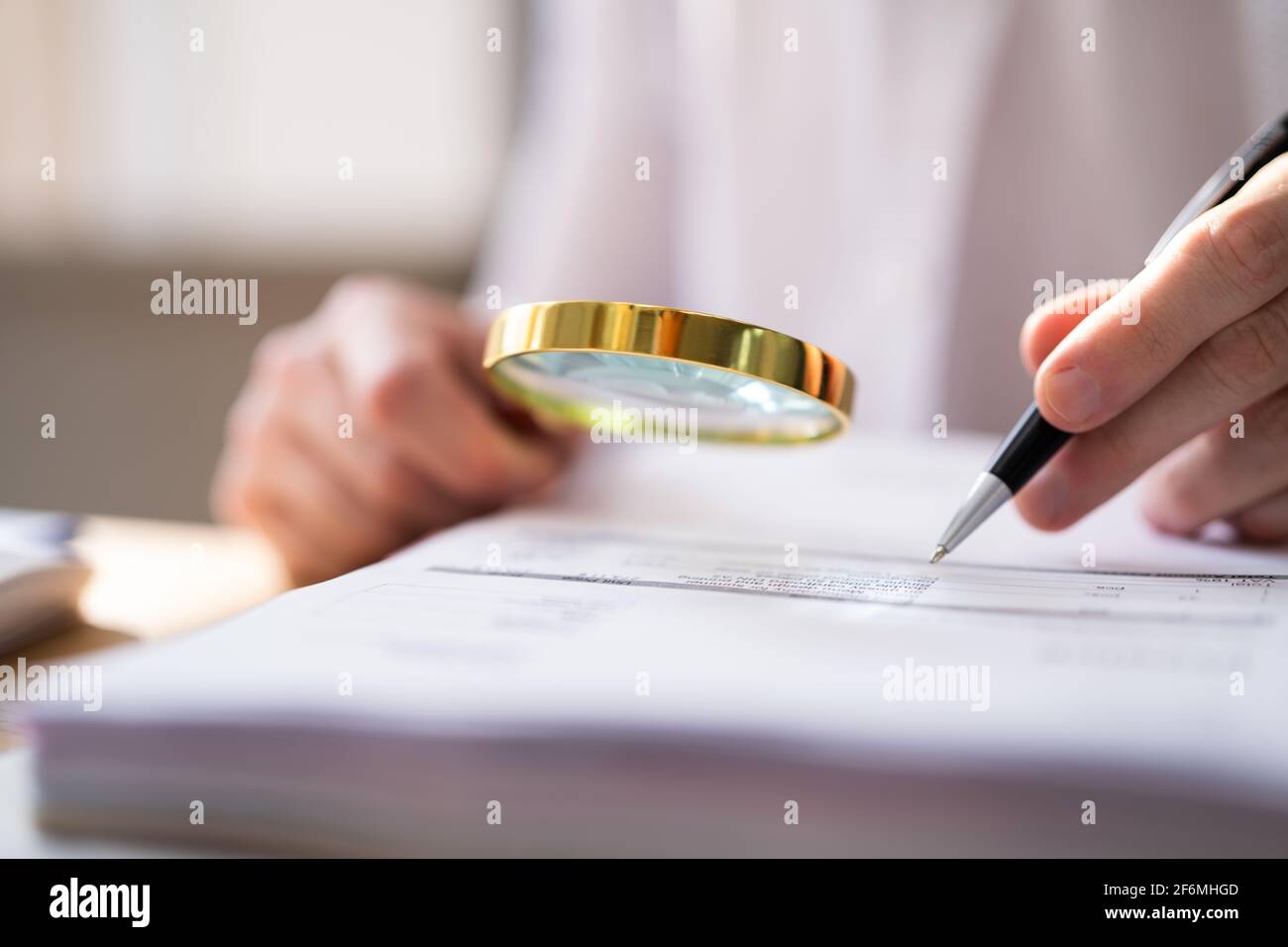 Tax Accounting Fraud Investigation And Audit Inspection Stock Photo - Alamy