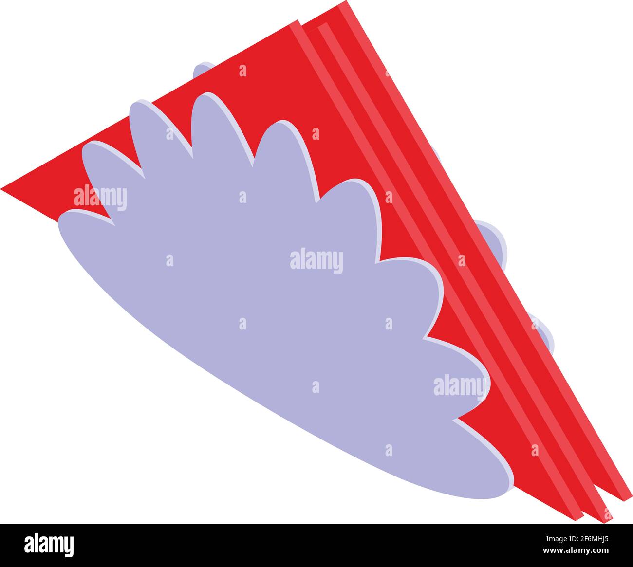 Table napkins icon. Isometric of Table napkins vector icon for web ...