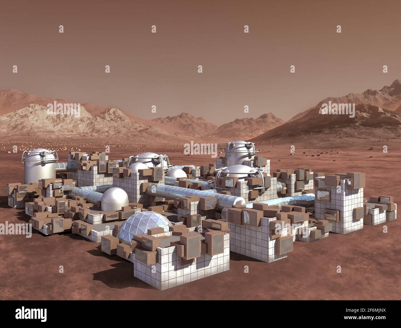 Mars Colony Pictures Of Structures