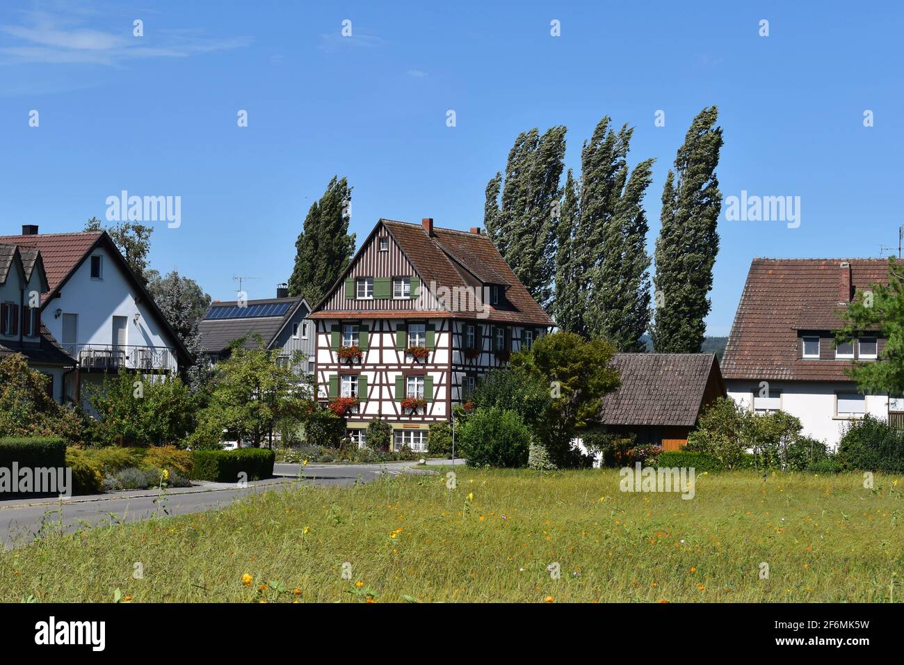 The Abbey Church of St Mary and Mark in Reichenau Mittelzel Stock Photo ...