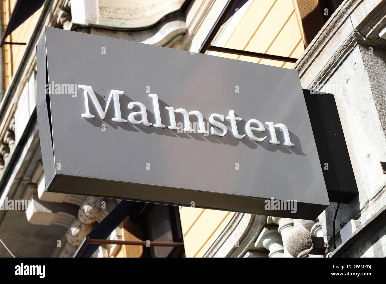 Malmsten logo hi-res stock photography and images - Alamy