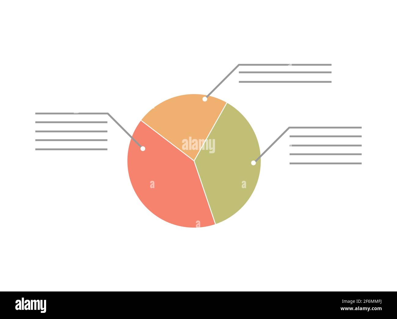 Trading pie chart vector hi-res stock photography and images - Alamy