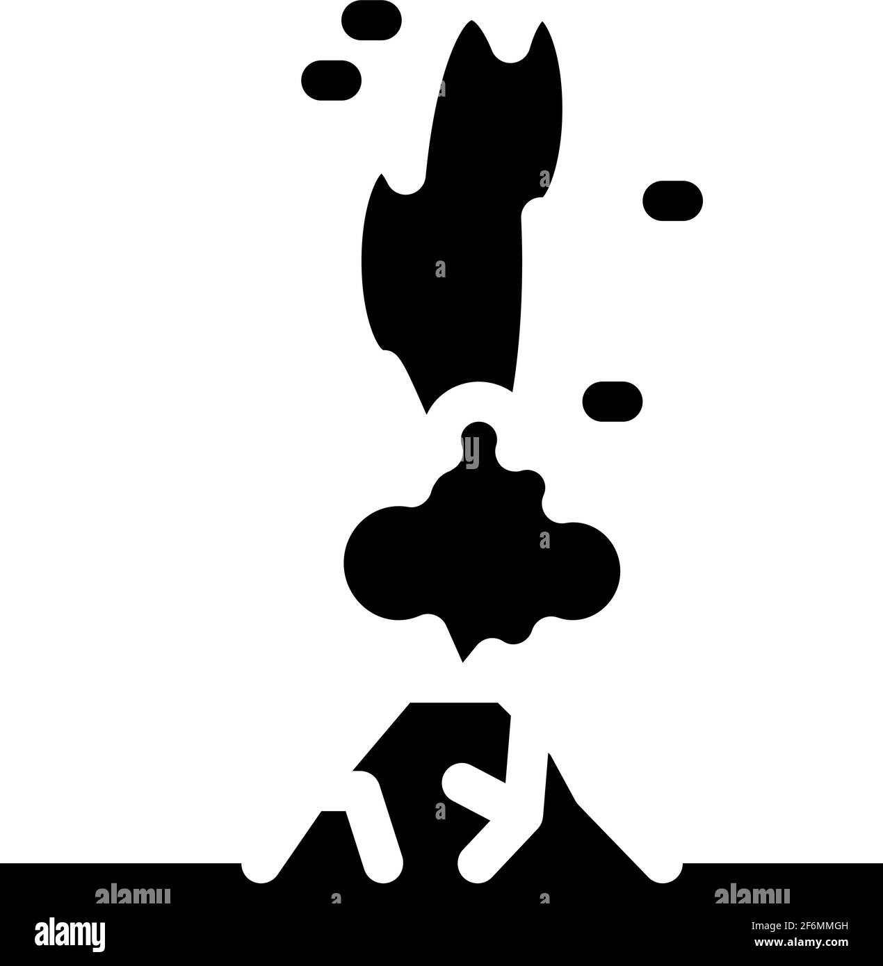 water geyser icon vector symbol illustration Stock Vector Image & Art ...