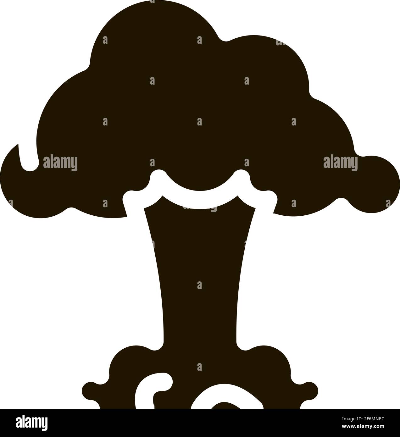 explosion cloud icon vector symbol illustration Stock Vector Image ...