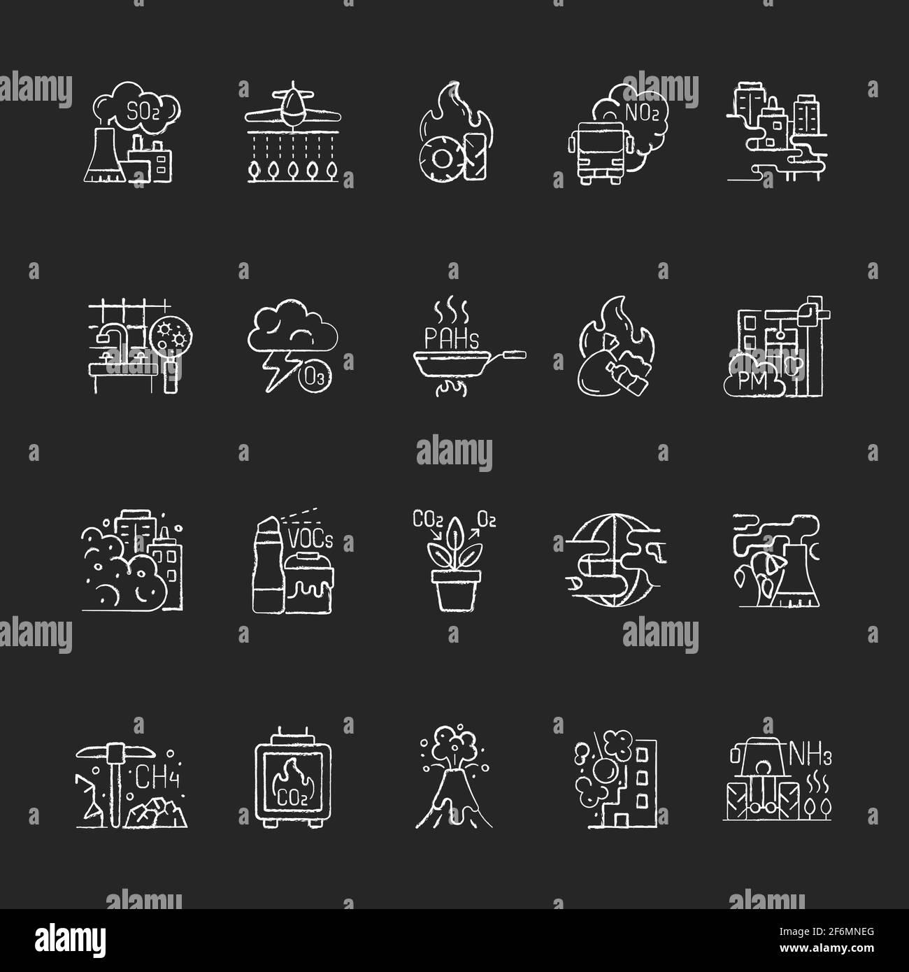 Air pollution sign board Stock Vector Images - Alamy