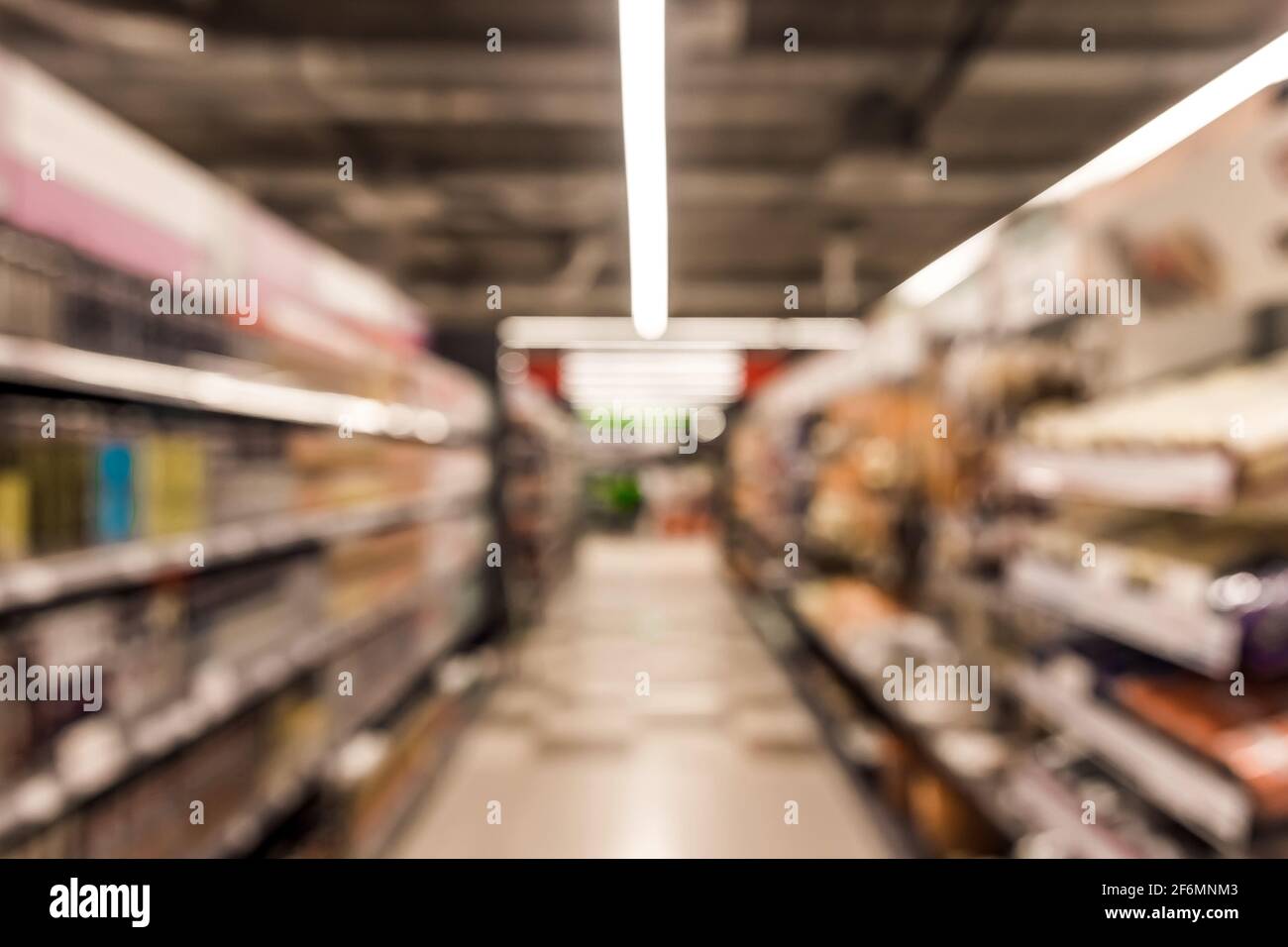 Abstract blurred supermarket hi-res stock photography and images - Alamy