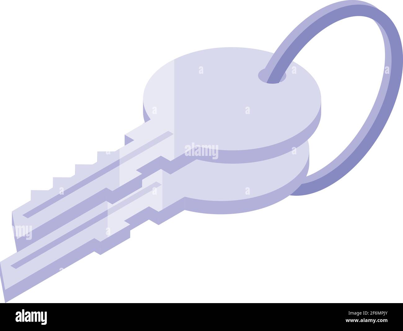 Rent apartment keys icon. Isometric of Rent apartment keys vector icon ...