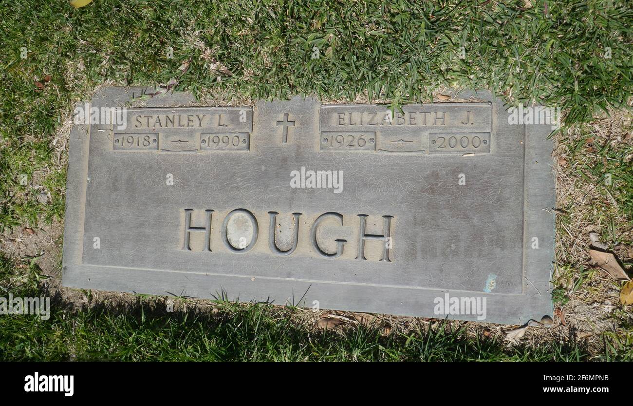 Culver City, California, USA Actress Jean Peters Grave and Producer ...