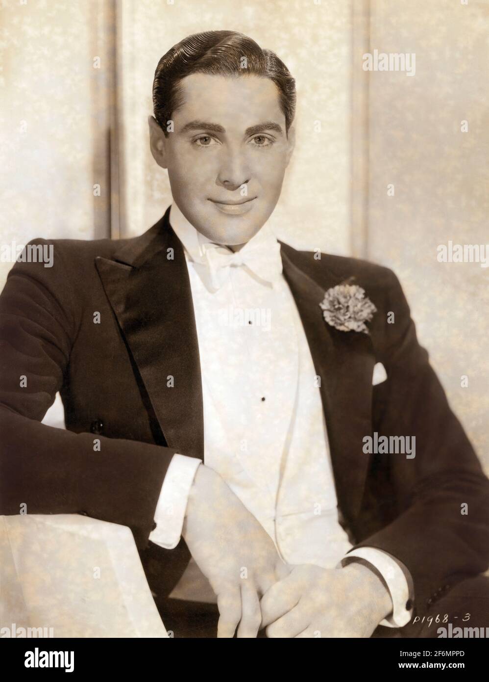 American Actor Philip Reed, Half-Length Publicity Portrait, Paramount ...