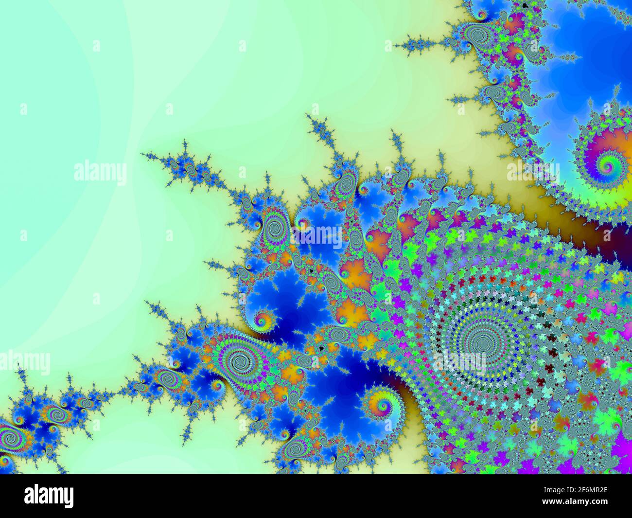 Beautiful zoom into the infinite mathemacial mandelbrot set fractal ...