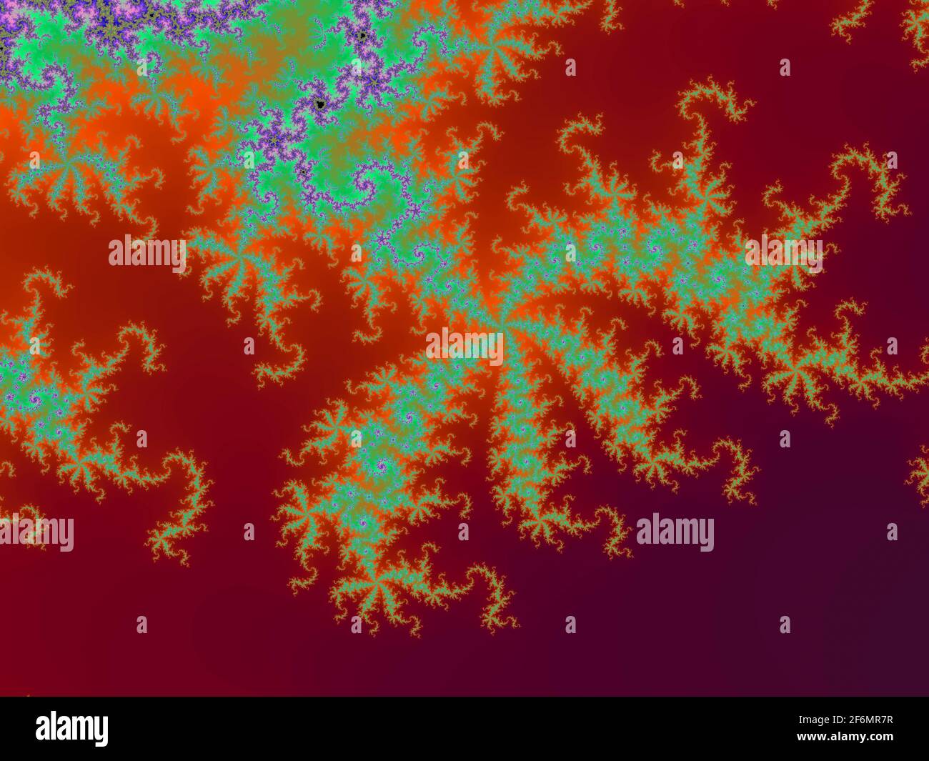 Beautiful zoom into the infinite mathemacial mandelbrot set fractal ...
