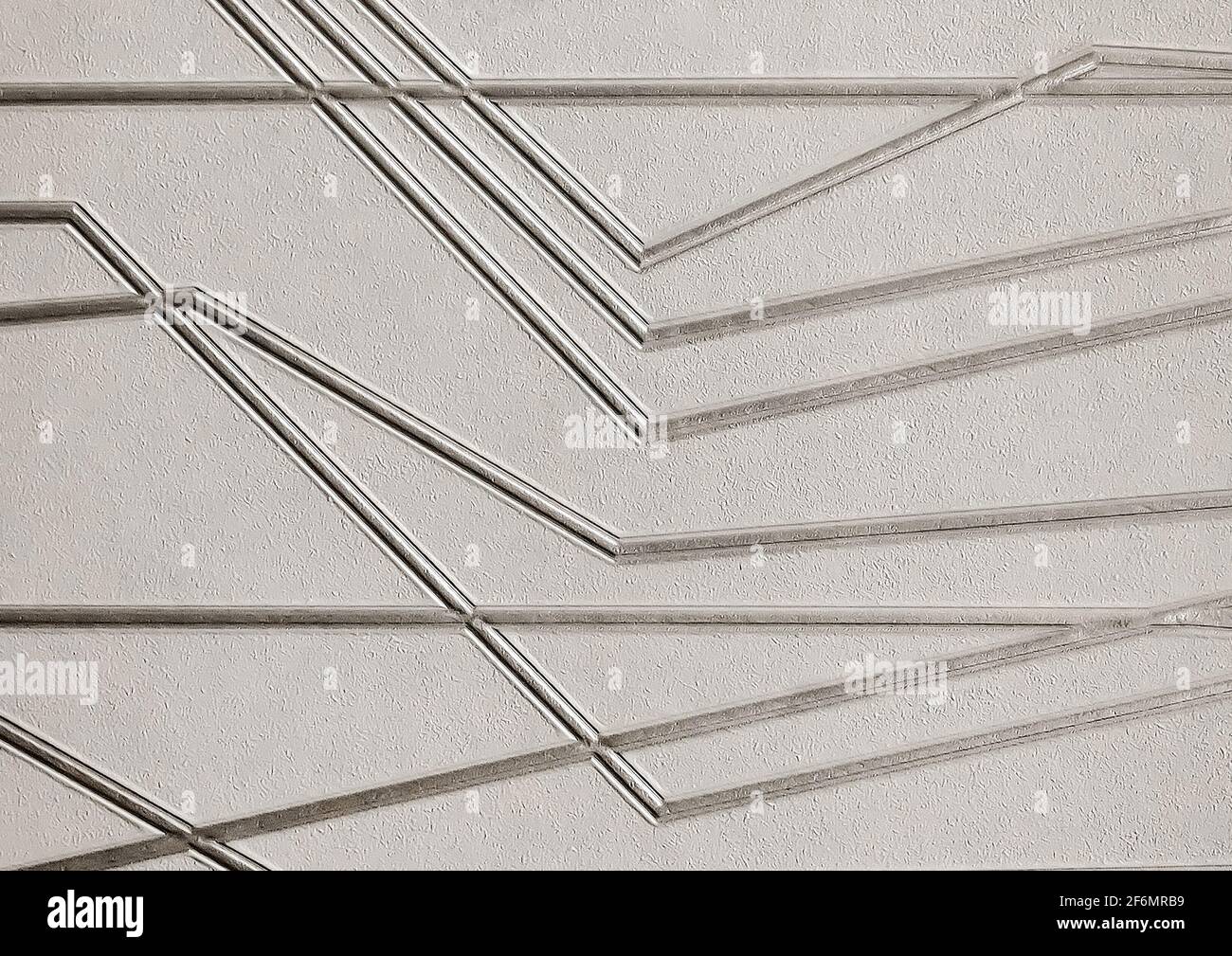 Texture of light gray decorative wallpaper with abstract geometric ...