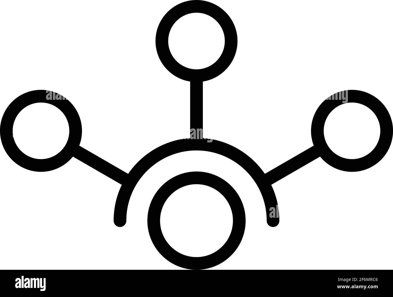 Crew members icon. Outline Crew members vector icon for web design ...