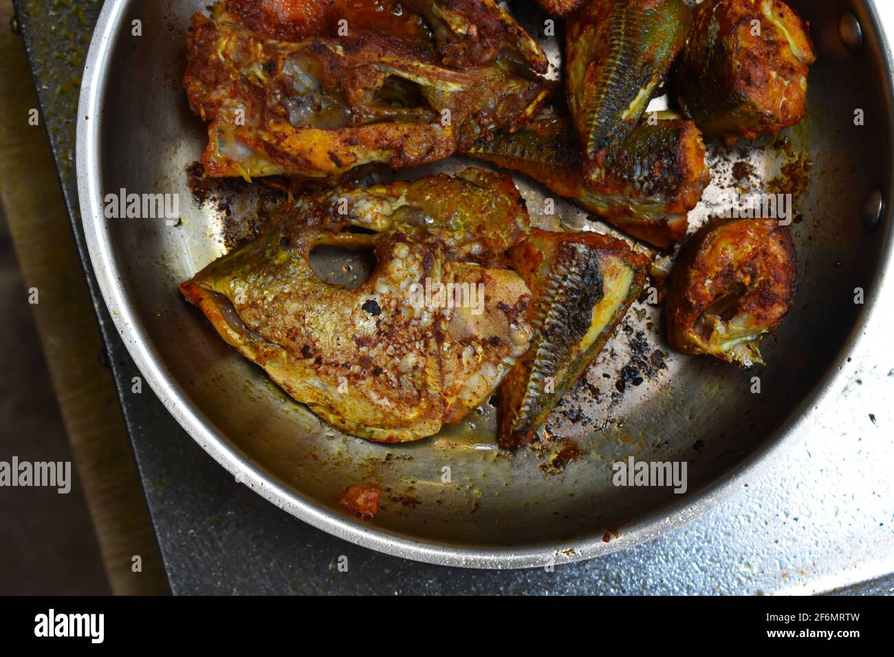 Indian spices in a pan hi-res stock photography and images - Alamy