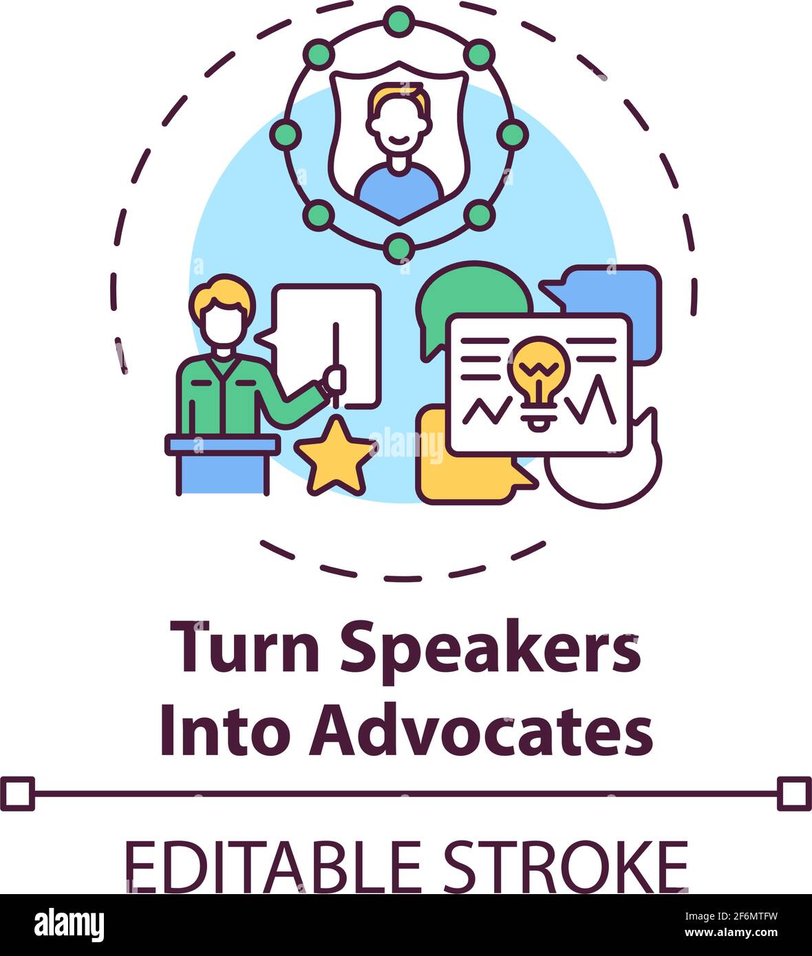 Advocate meeting Stock Vector Images - Alamy