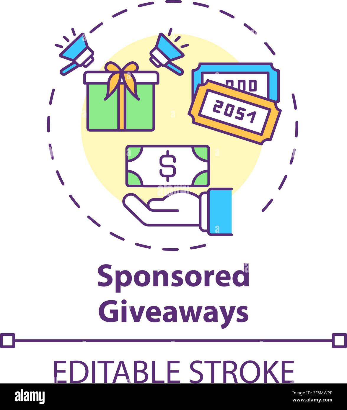 Prize giveaways Stock Vector Images - Alamy