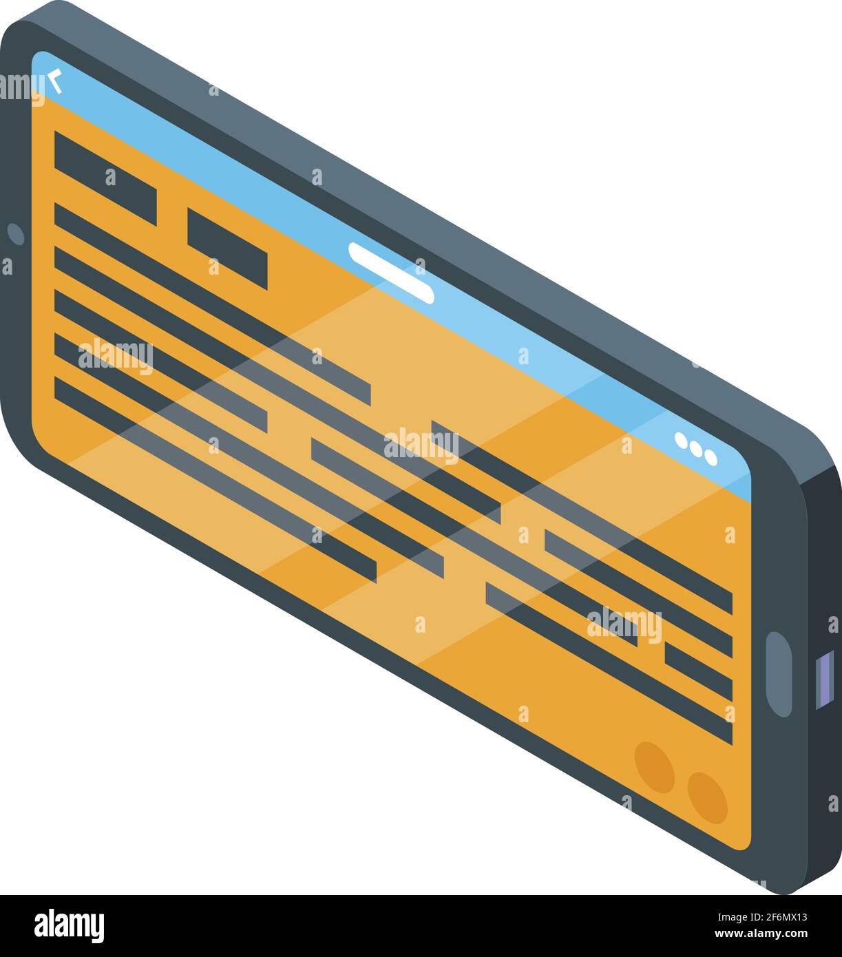 Smartphone reading book icon. Isometric of Smartphone reading book ...