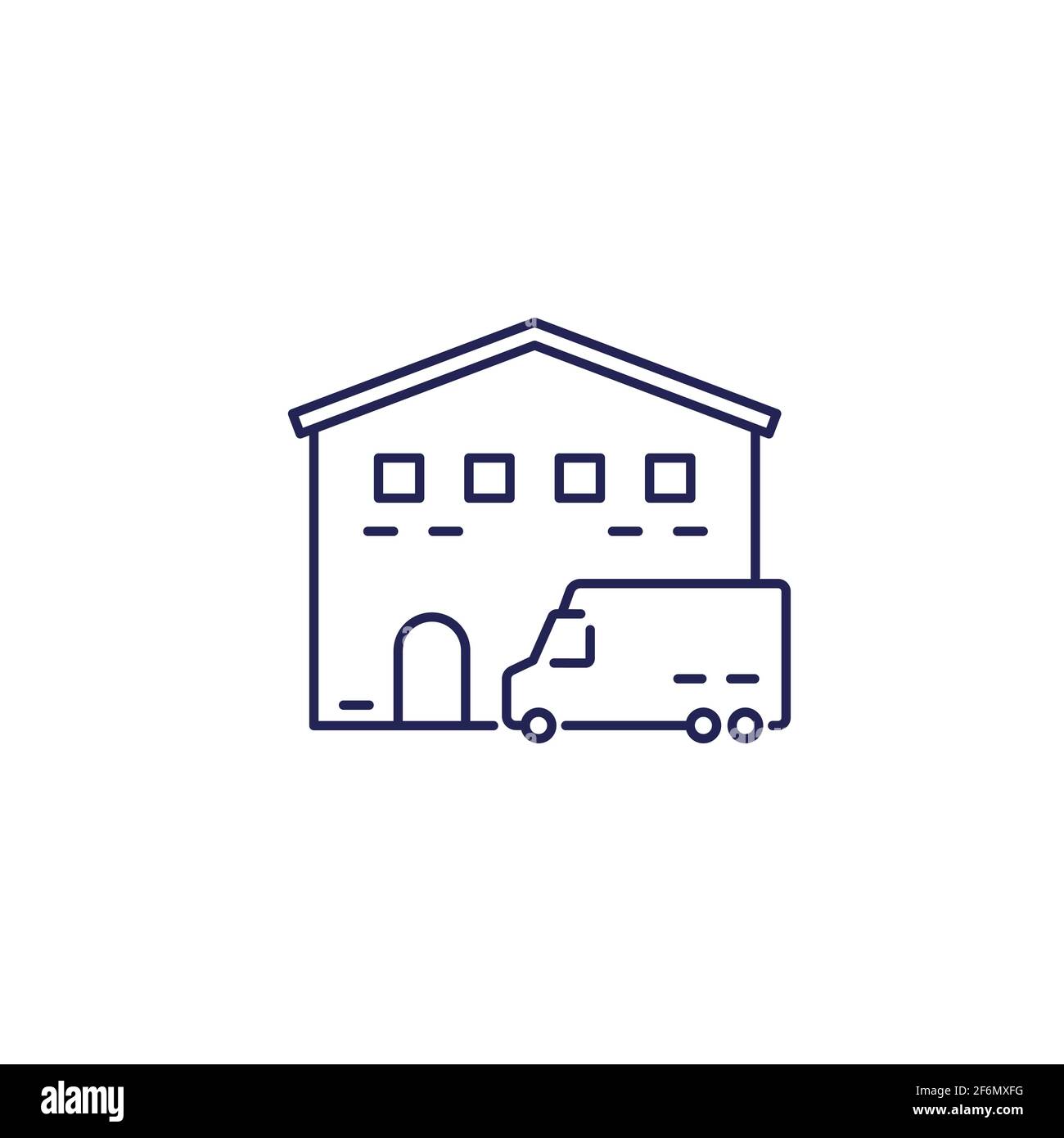 Car warehouse Cut Out Stock Images & Pictures - Alamy