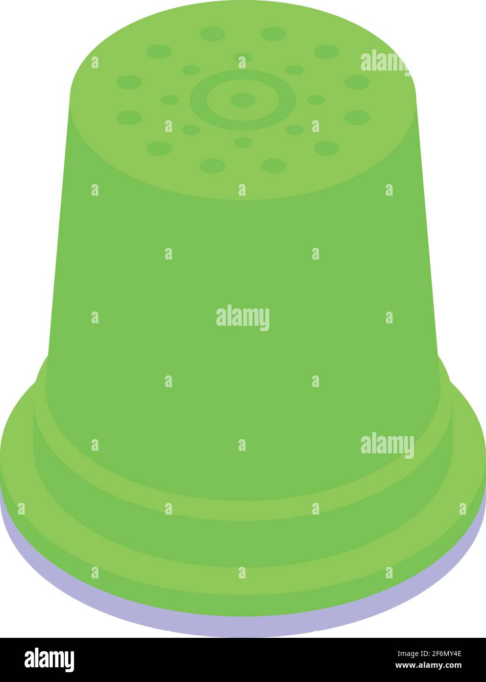 Coffee capsule pod icon. Isometric of Coffee capsule pod vector icon ...