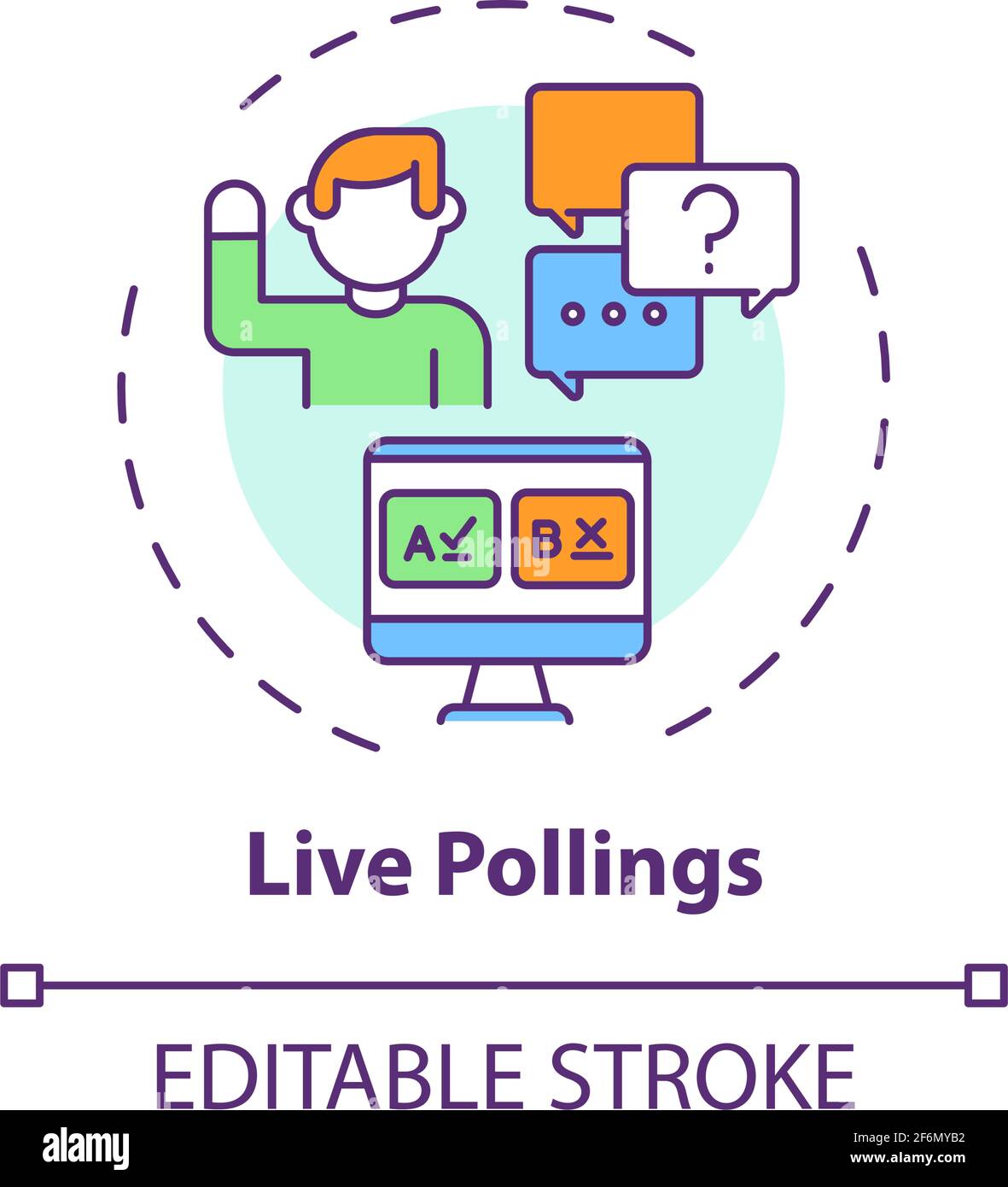 Live survey Cut Out Stock Images & Pictures - Alamy