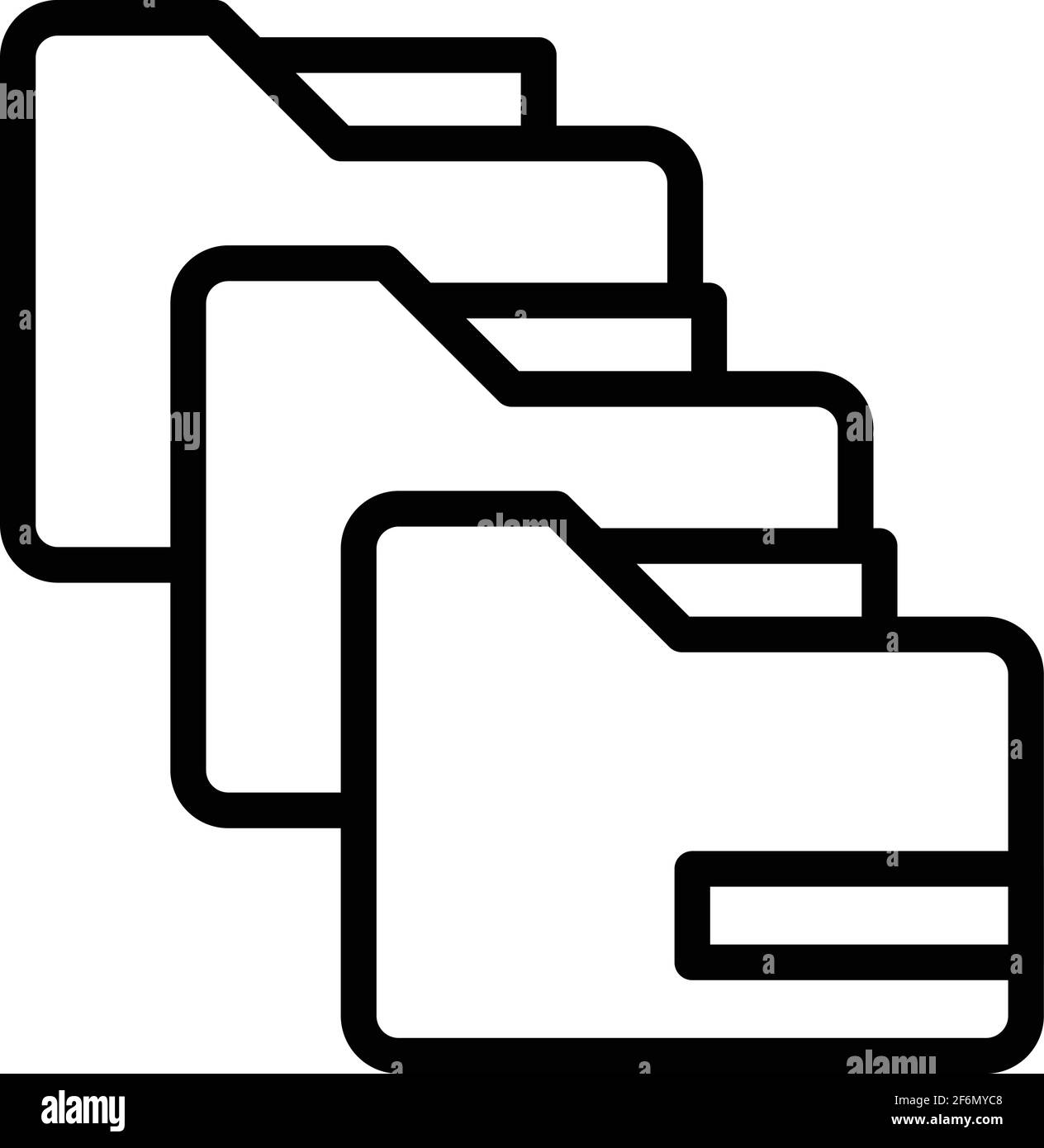 Folder backup icon. Outline Folder backup vector icon for web design ... Folder backup icon. Outline Folder backup vector icon for web design ...