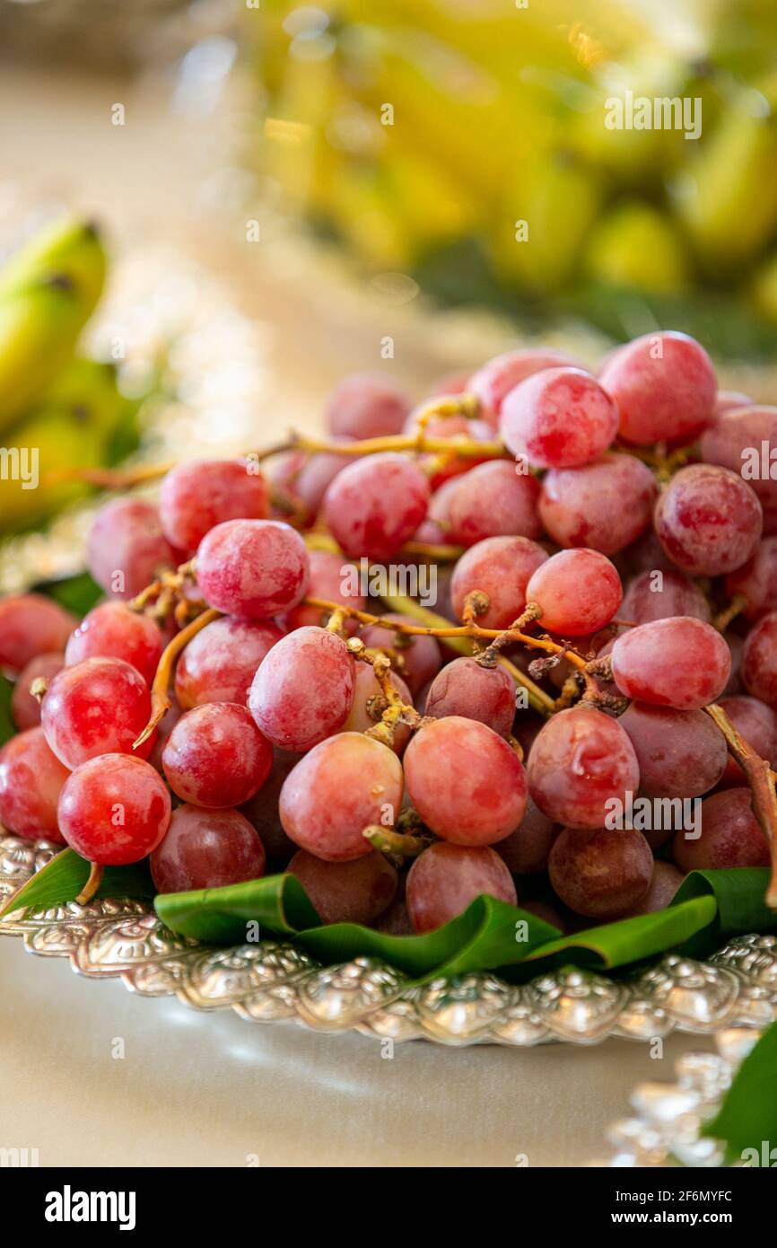 Grapes nutritious juicy hi-res stock photography and images - Alamy