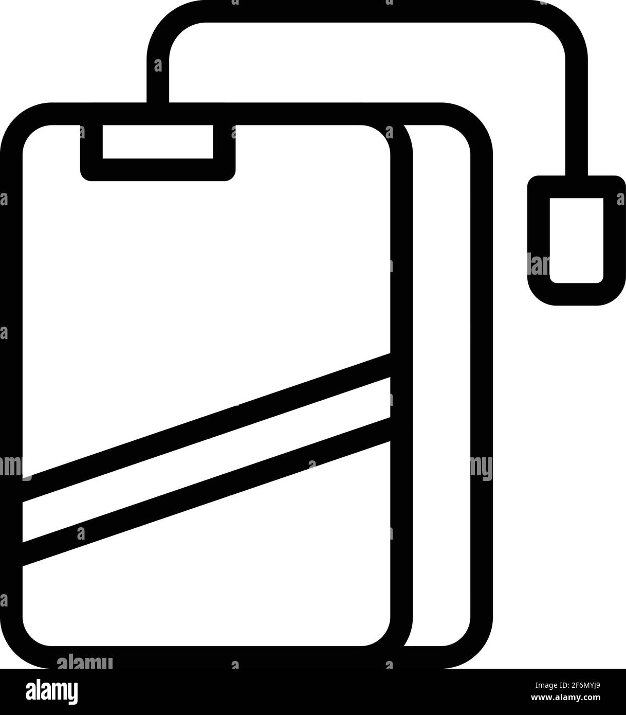 Backup technology icon. Outline Backup technology vector icon for web ...