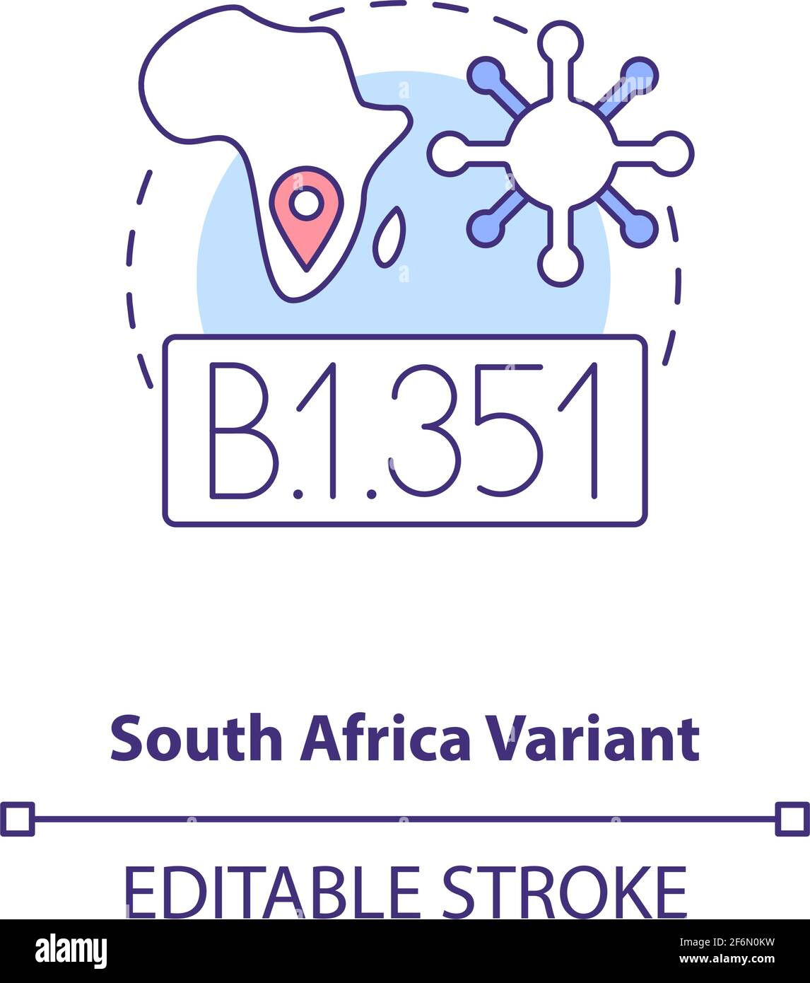 South africa variant concept icon Stock Vector Image & Art - Alamy